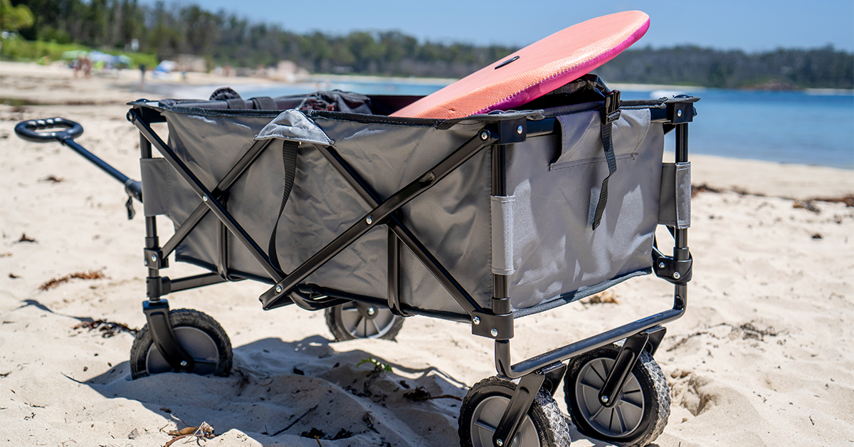 6 Best Beach Wagon With Balloon Tires For Sand